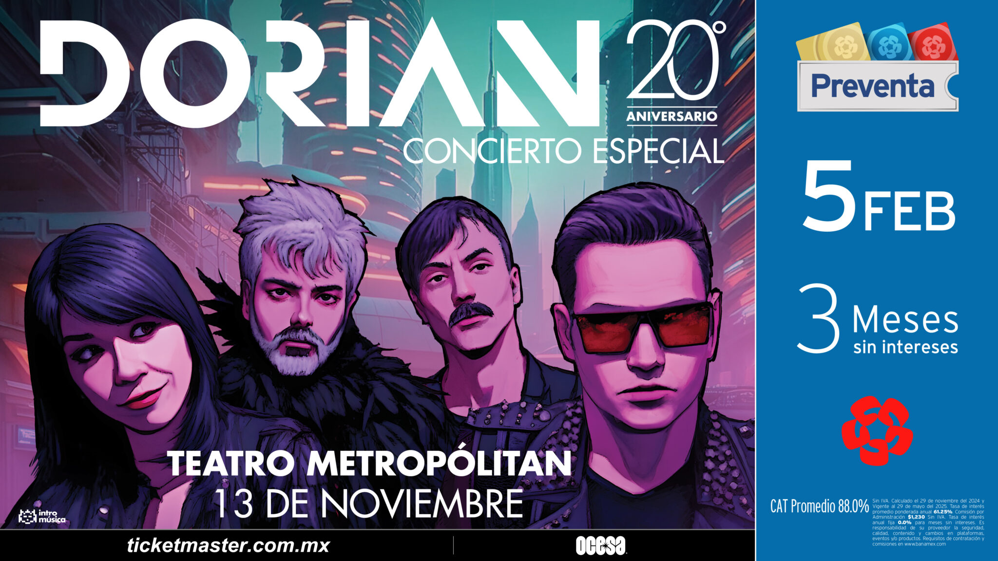Dorian regresa a México con su nuevo álbum Futuros Imposibles ...