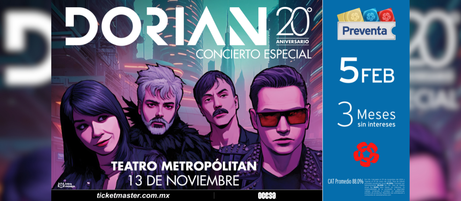 Dorian regresa a México con su nuevo álbum Futuros Imposibles ...